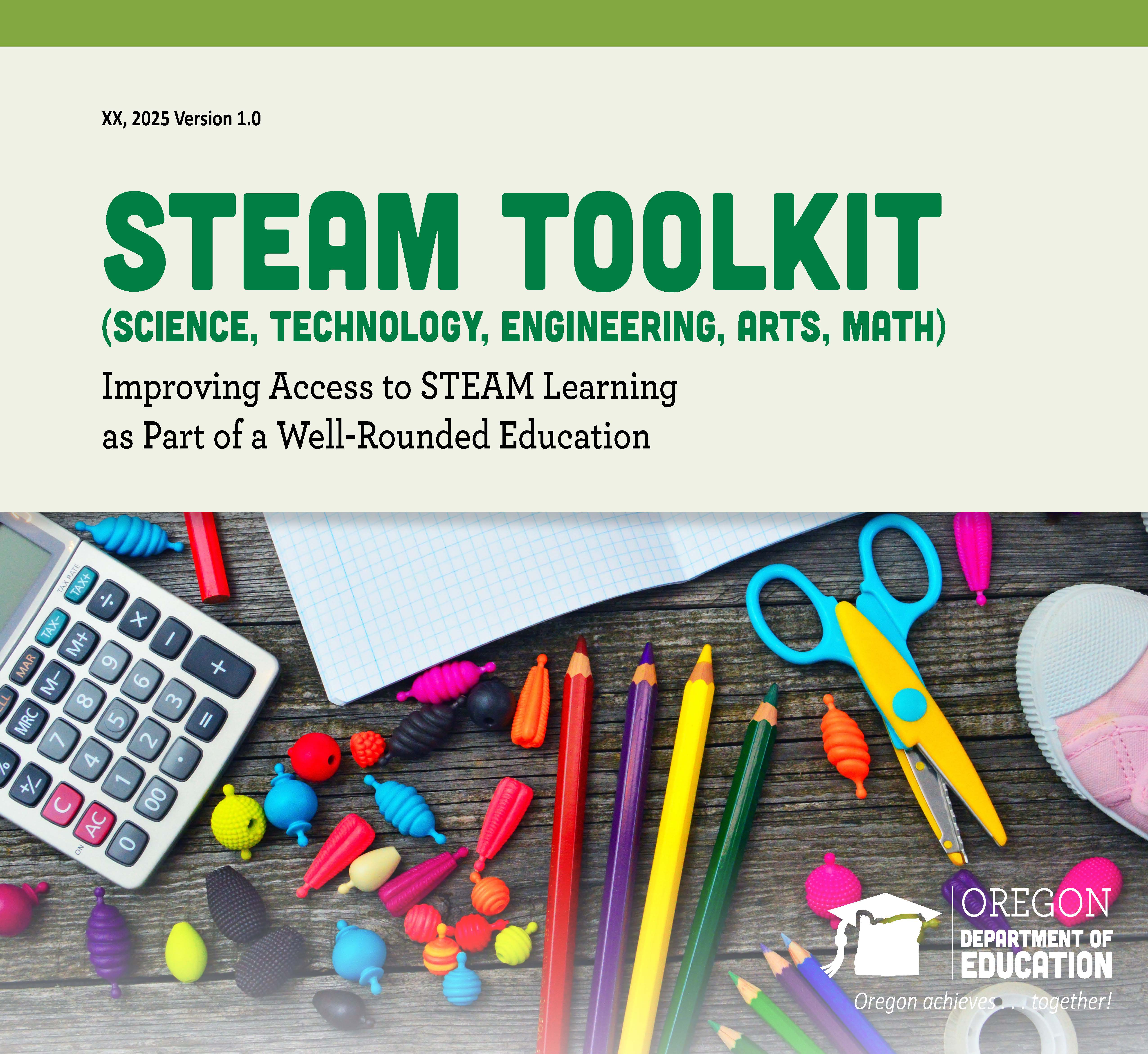 Oregon Department of Education : STEAM Toolkit : STEM : State of Oregon